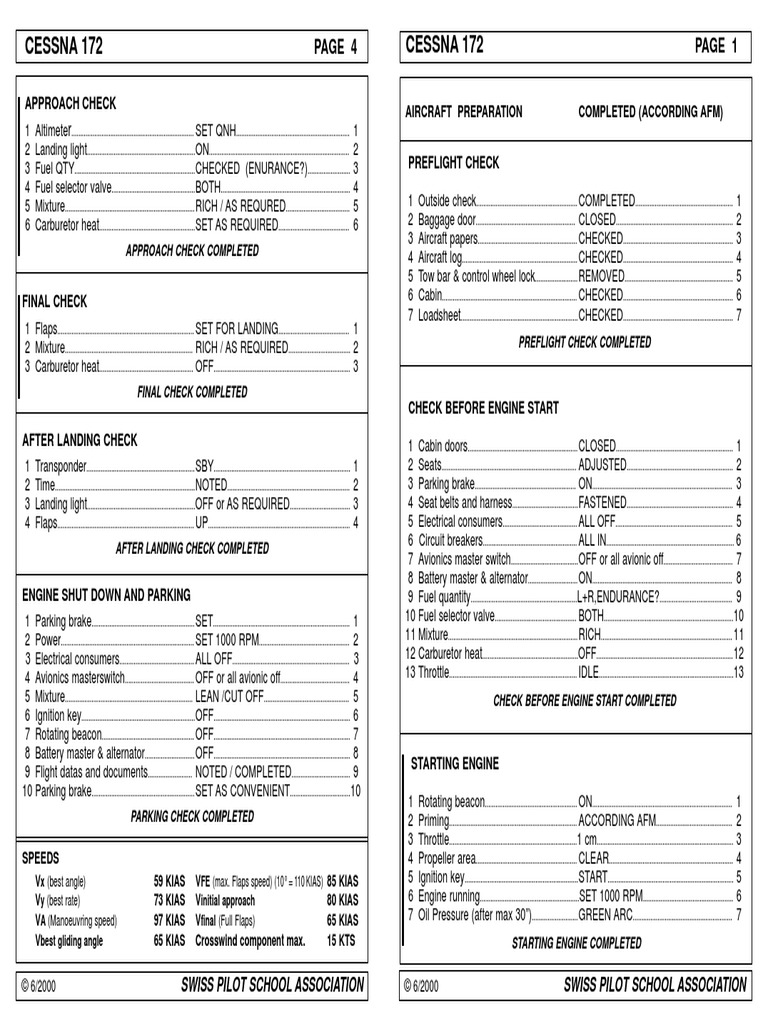 Cessna 172 | PDF | Carburetor | Throttle