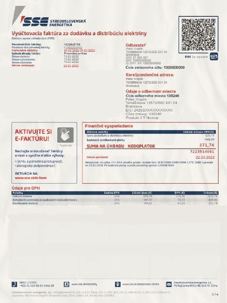 slovakia-utility-bill-psd-template-01 | PDF