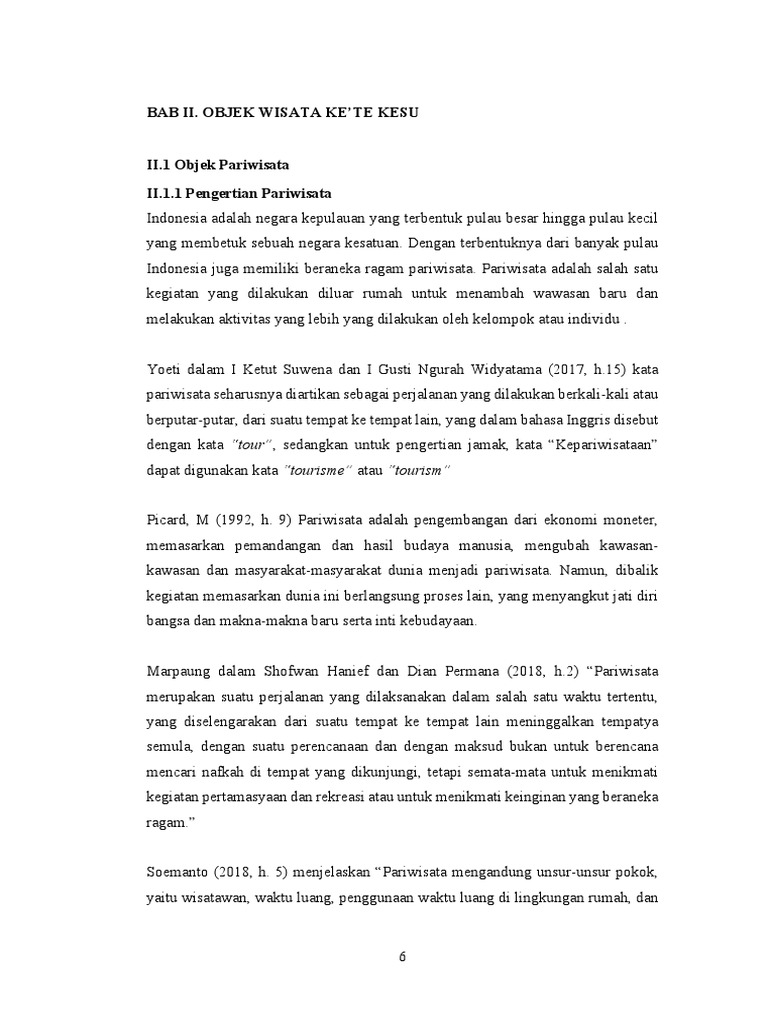 UNIKOM - Vernando Yohanis Sarungallo - BAB II | PDF | Ilmu Sosial | Perjalanan