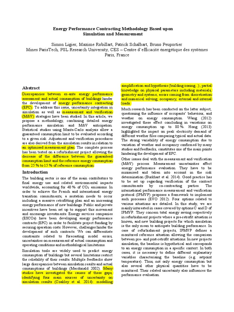 BS2017 FinalPaper LIGIER | PDF | Errors And Residuals | Regression Analysis