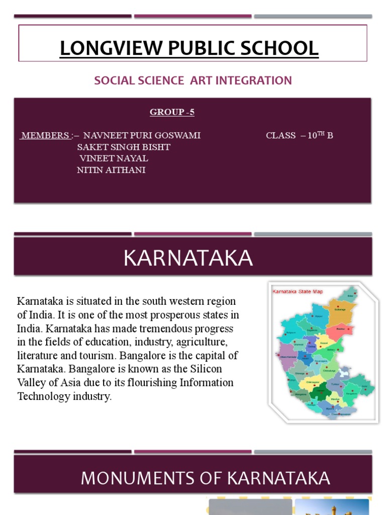 Social Science Art Integration | PDF | Palace | Bangalore