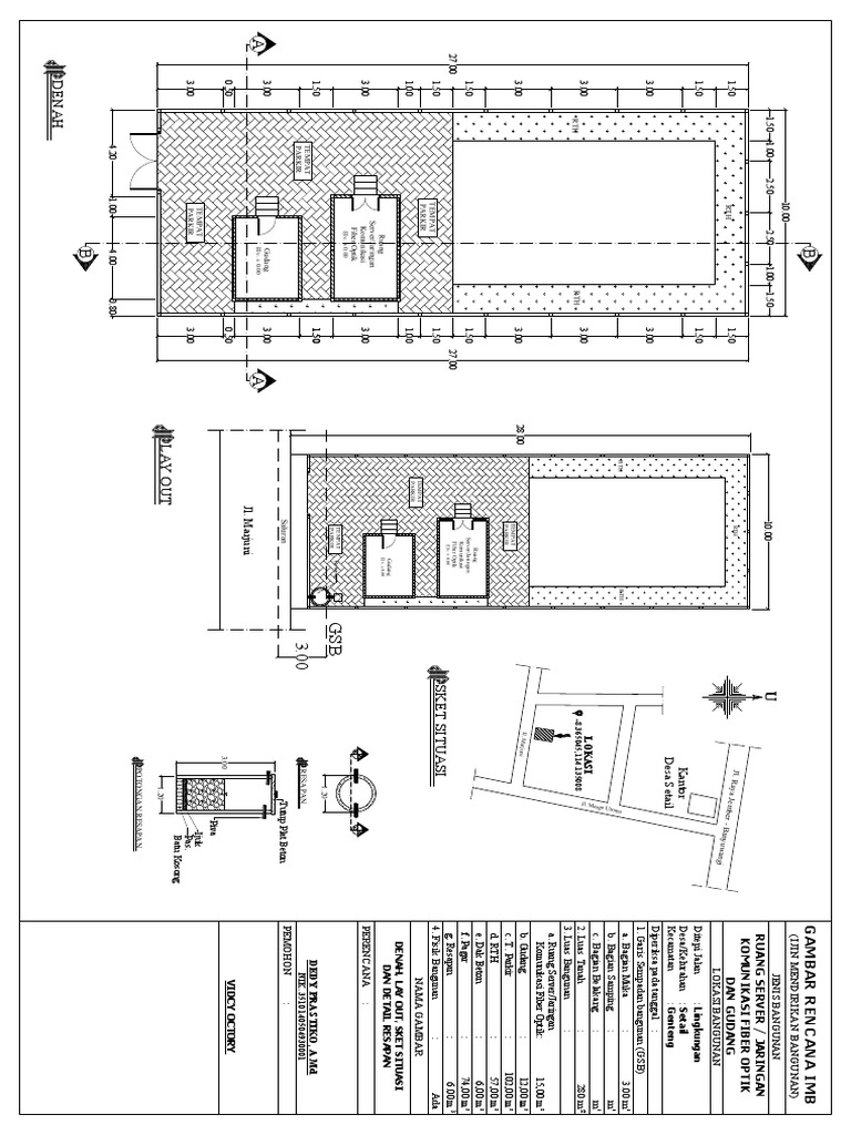 Ruang Server dan Gudang Fiber Optik | PDF