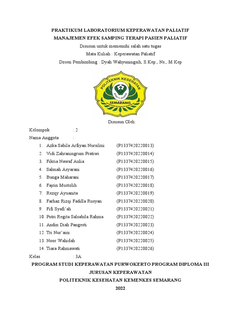 Kelompok 2 - Case Studi - Kelas 3A | PDF | Clinical Medicine | Medicine