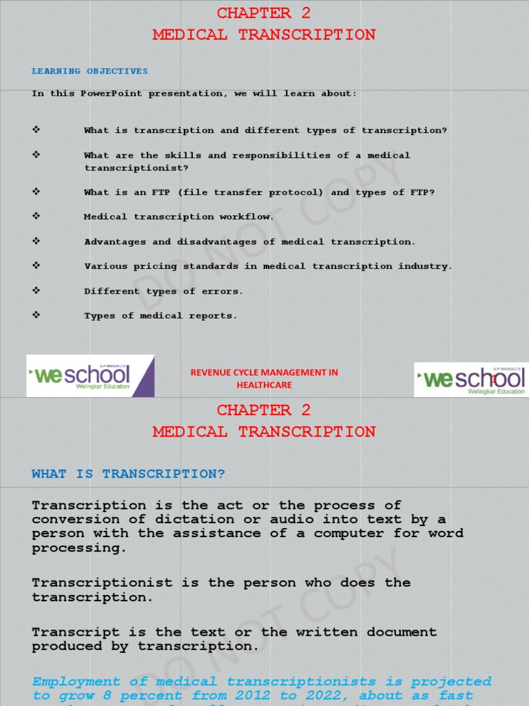 2.medical Transcription | PDF | File Transfer Protocol | Computing