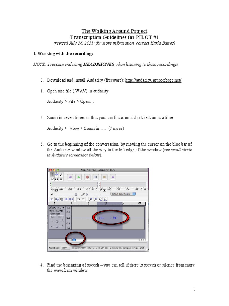 Transcription Guidelines | PDF | Foreign Language Studies | Art