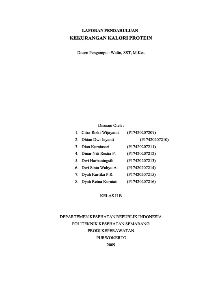 LP KKP | PDF | Kesehatan Holistik