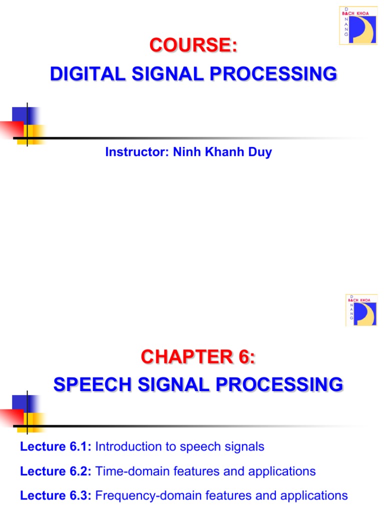 Chapter6 Speech Signal Processing Pdf Pitch Music Autocorrelation