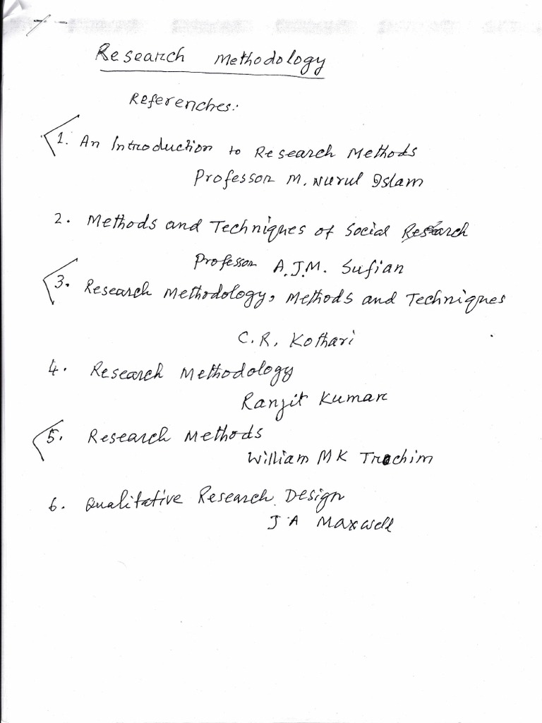 Research Methodology | PDF