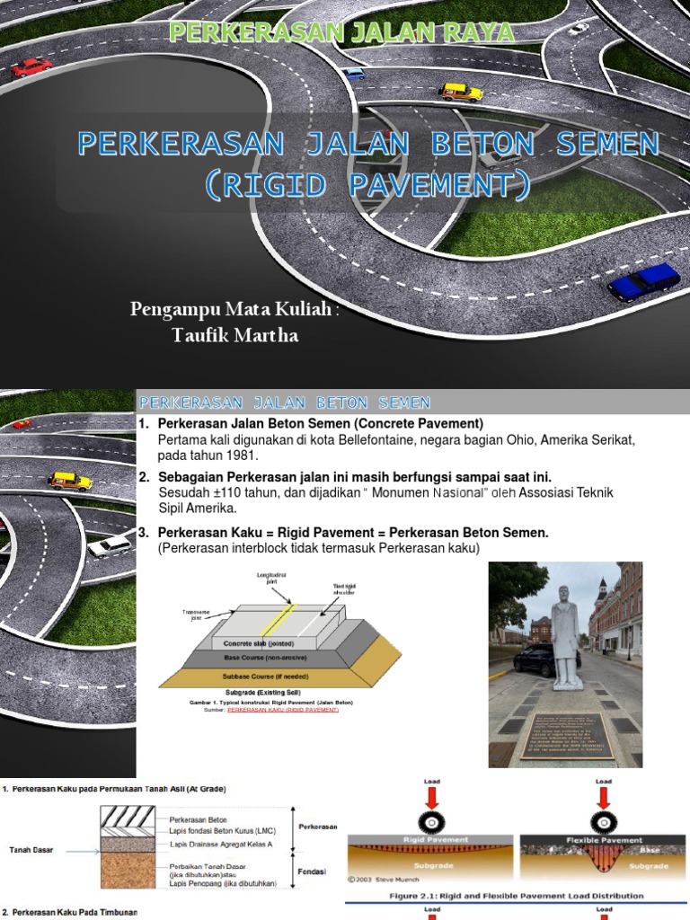 Pertemuan 10 Perkerasan Jalan Beton Semen | PDF