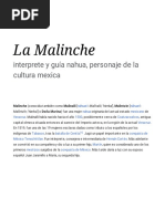 El papel de Malinche en la conquista de México | PDF | Hernán Cortés ...