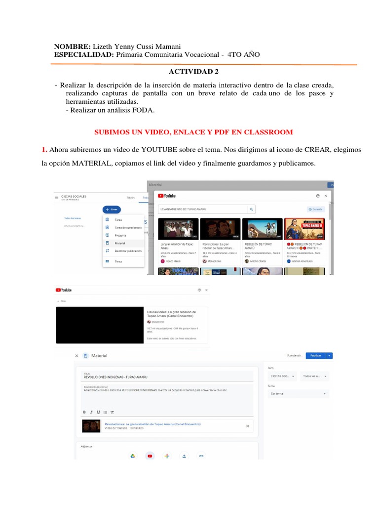 Practica 2-Lizeth Cussi Mamani 4to Epcv | PDF | Cuestionario | Internet