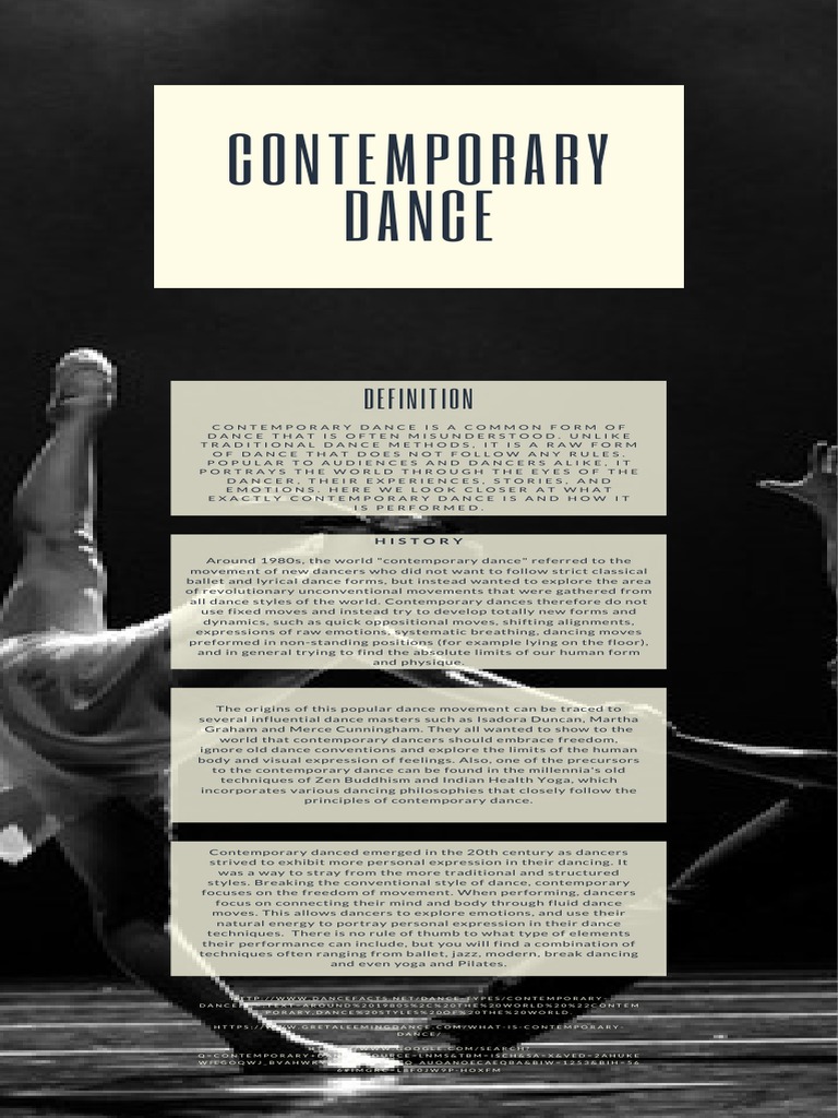 DANCE | PDF | Dances | Ballet