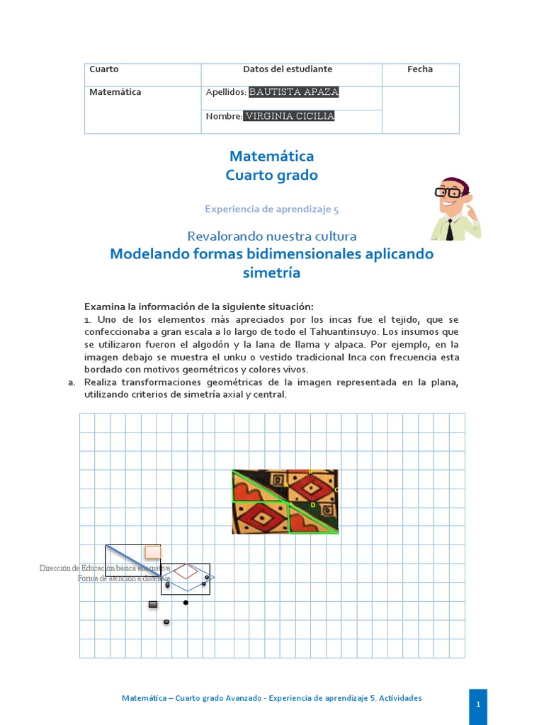 MAT4 - EA5 - Act - 2 - Relaciones de Equivalencia | PDF | Geometría ...