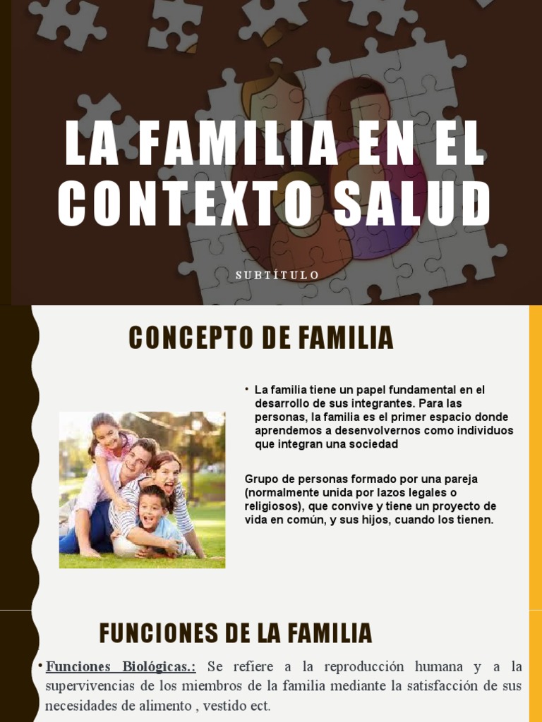 Diapositiva - Unidad 4 - Conducta 2 - La Familia en El Contexto Salud ...