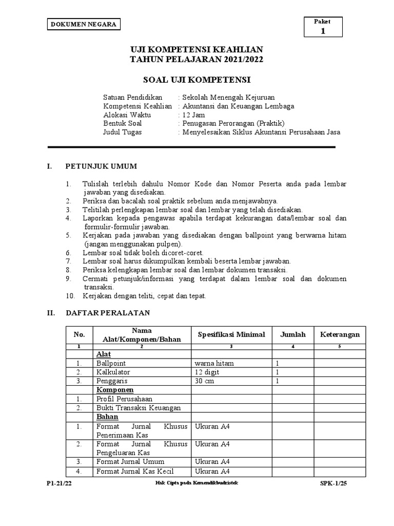 P1-Soal Praktik CV Raun Indonesia | PDF