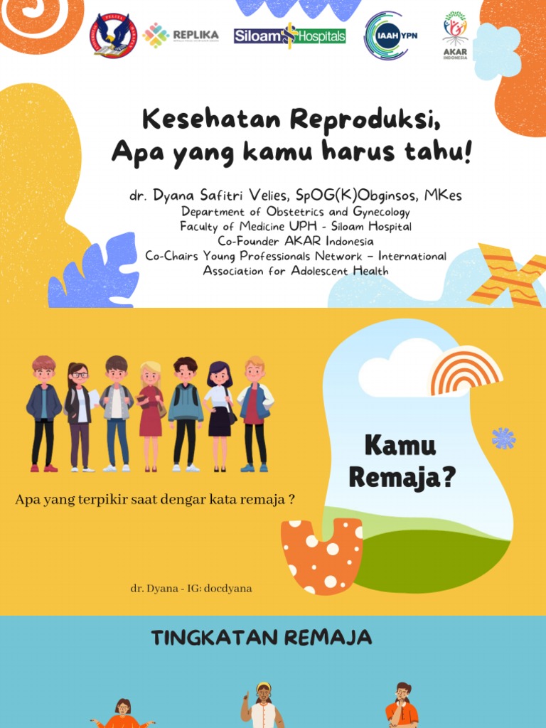 PIK - Kenali Dirimu, Kenali Kesehatan Reproduksi Mu! | PDF