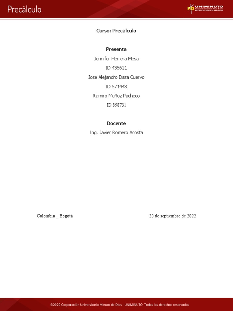 Precálculo Actividad 3 | PDF | Deforestación | Ecología de sistemas