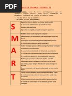 Formato de Metas Smart | PDF
