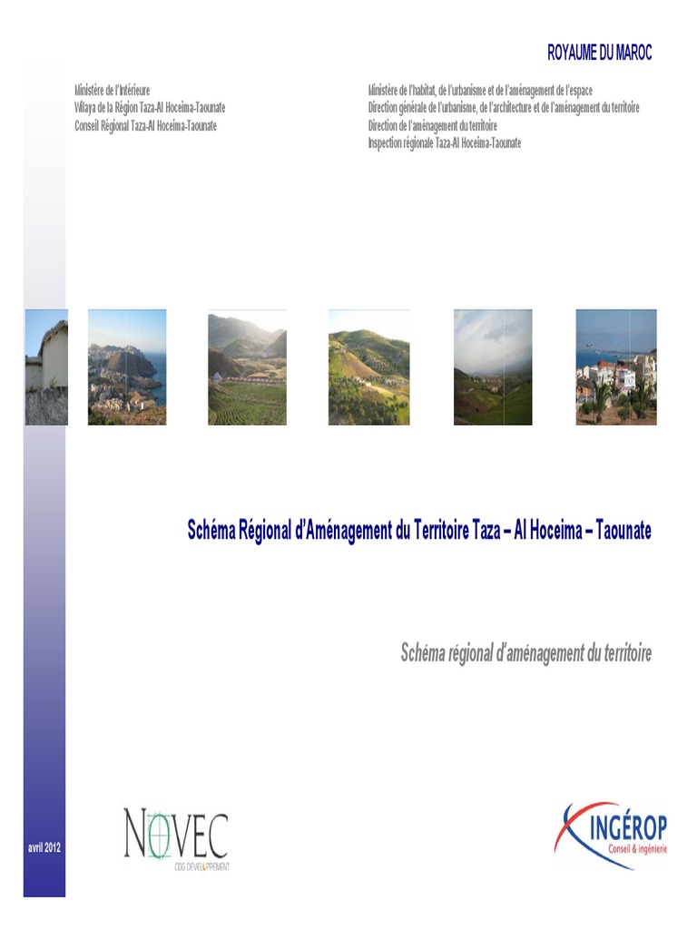 SRAT - Taza Hoceima Taounat - Objectifs & Axes Stratégiques - PRDAT ...