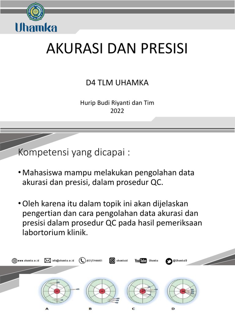 Materi 4 Praktikum QC - Akurasi Dan Presisi | PDF
