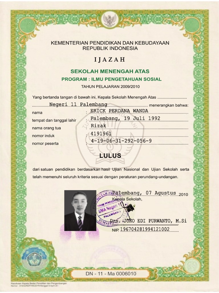 Erick Perdana Wanda | PDF