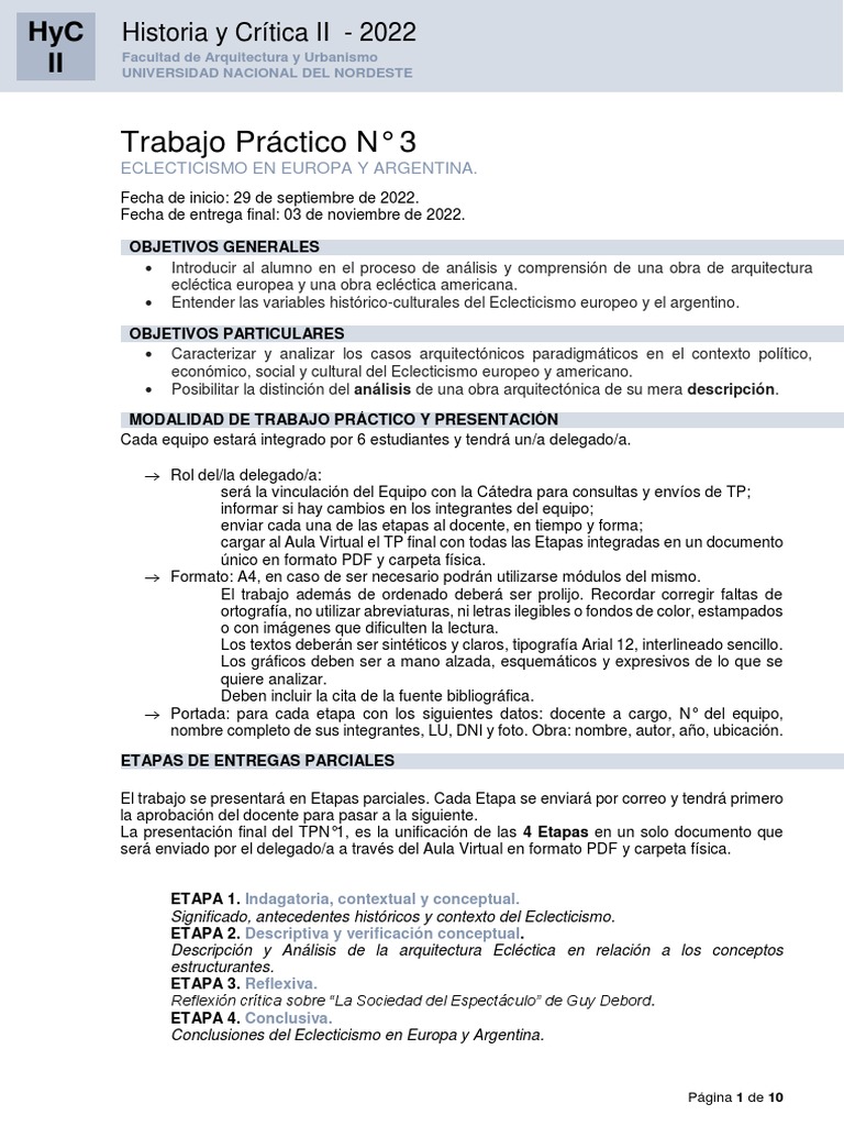 HyC II - TP3 2022 Eclecticismo | PDF | Totalitarismo | Sociedad