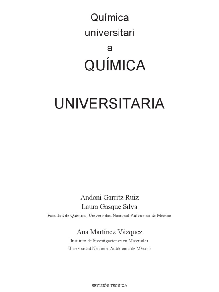 Ana Martínez Vázquez - Laura Gasque Silva - Andoni Garritz Ruiz ...