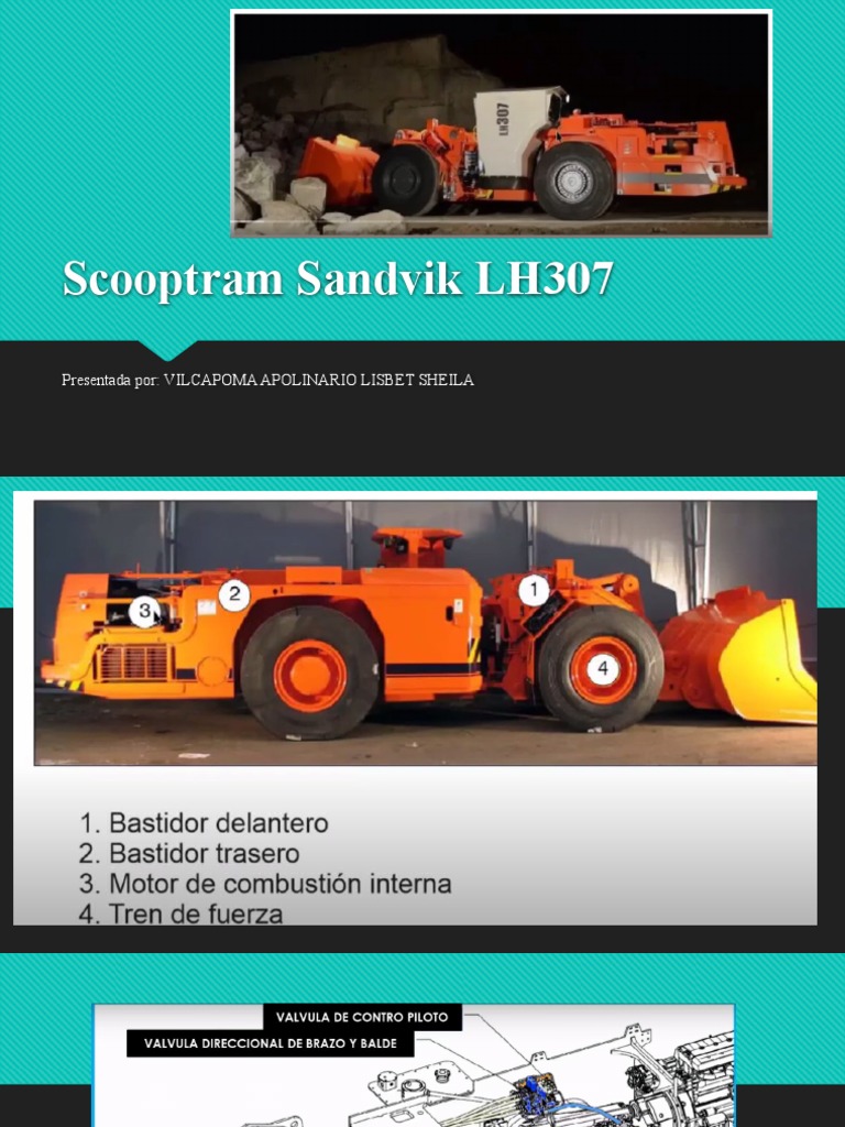 Scooptram Sandvik LH307 | PDF