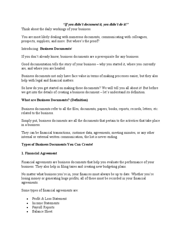 Design Business Document For Student | PDF | Business | Employment