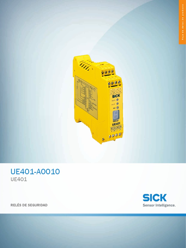 Datasheet UE401-A0010 6027343 Es | PDF | Ingenieria Eléctrica | Bienes ...