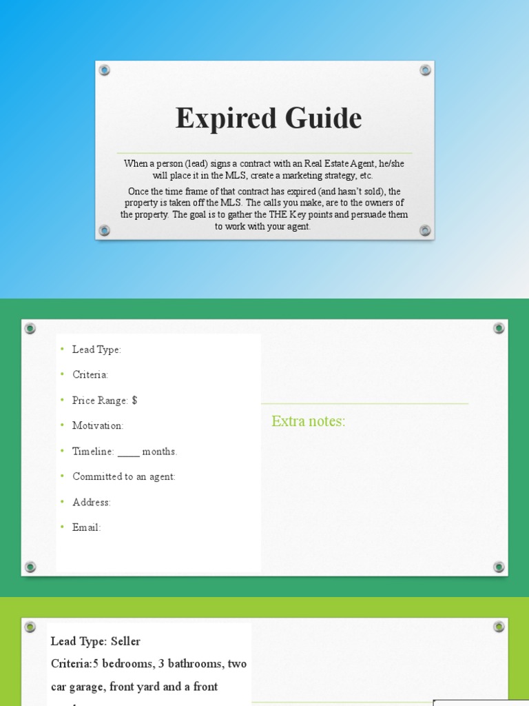Expired Guide | Download Free PDF | Market (Economics) | Sales