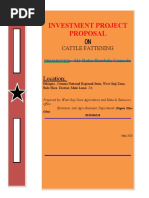 Project Proposal For Cattle and Goat Fattening and Dairy Farm (Final ...