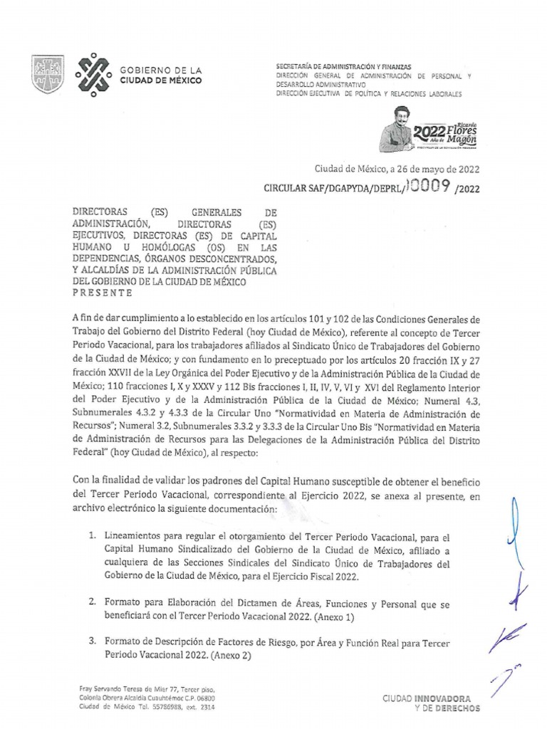 Circular Saf-Dgapyda-Deprl-0009-2022 | PDF