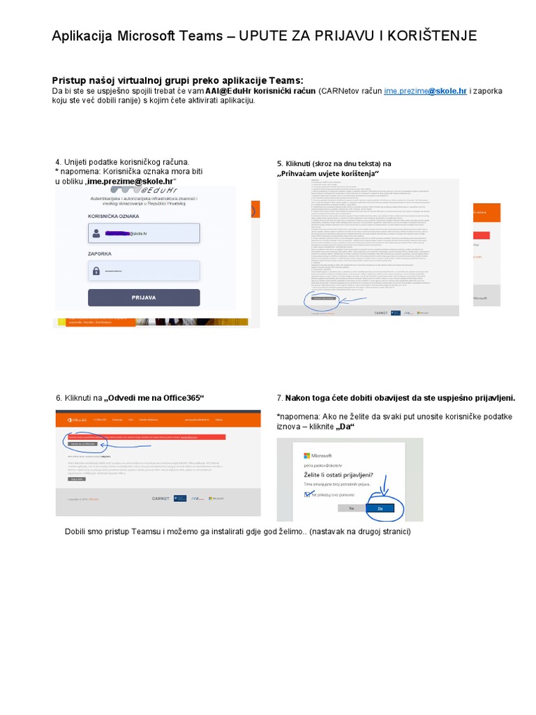 Upute Za Teams | PDF