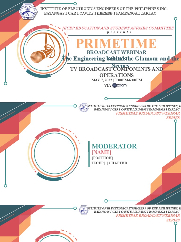 Broadcast PPT Template | PDF | Cyberspace | Computer Science