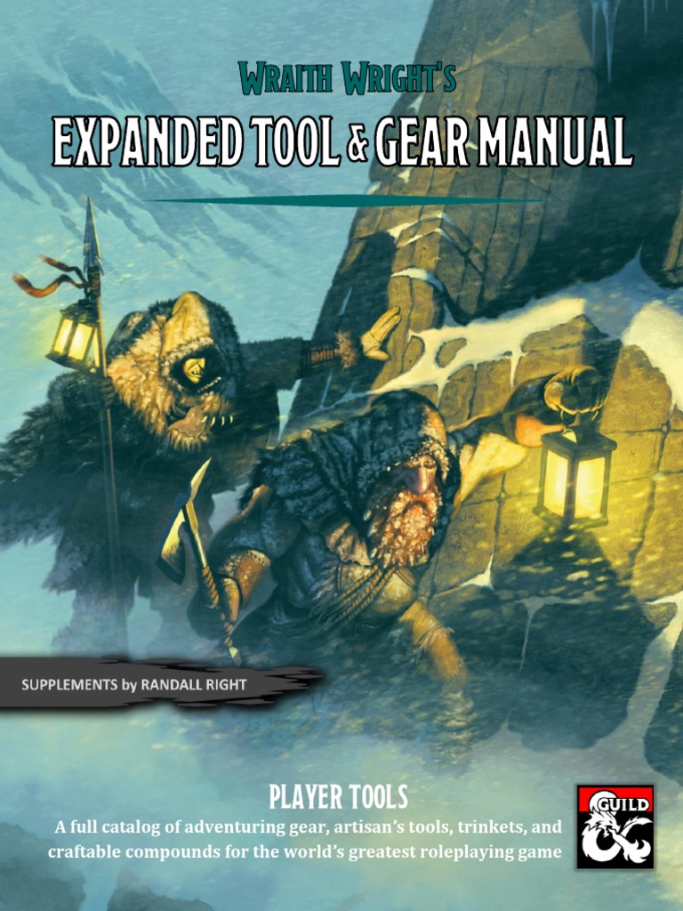 D&D 5e Expanded Tool & Gear Manual | PDF | Clothing | Wizards Of The Coast