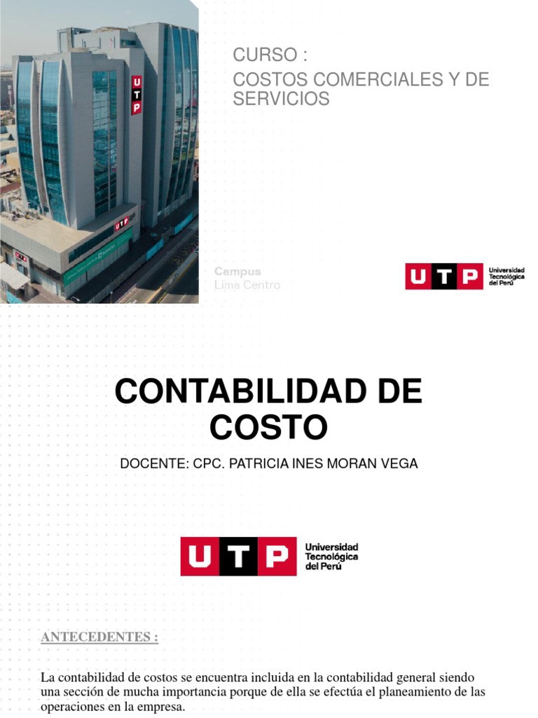 Contabilidad de Costos | PDF | Costo | Contabilidad