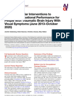 Vestibular Rehabilitation: Gaze Stabilization Exercise Vorx1 | PDF ...
