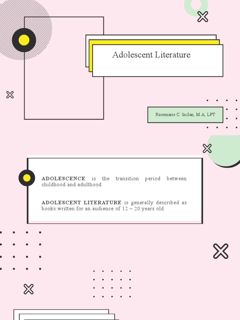 Adolescent Literature | PDF | General Fiction