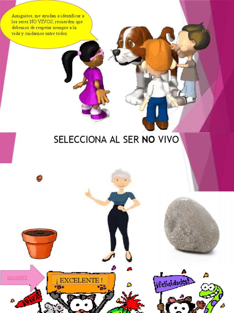 Seres Vivos y No Vivos | PDF