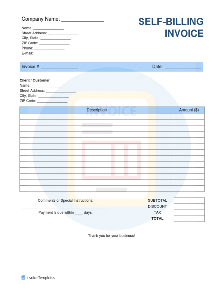 Self-Billing-Invoice-Template | PDF Self-Billing-Invoice-Template | PDF