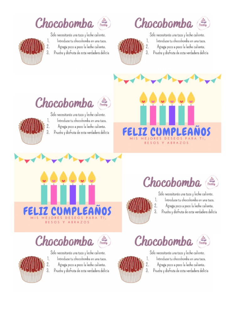 Chocobombas | PDF