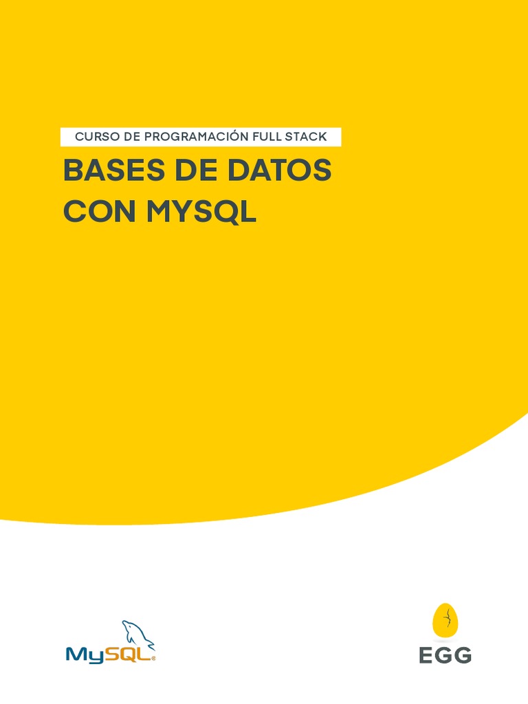7 - Guía Mysql | PDF | SQL | Bases de datos