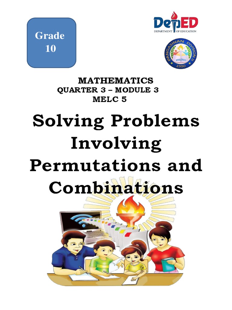 A4 - G10 - Q3 - Module 3 - MELC 5 | PDF | Permutation | Equations