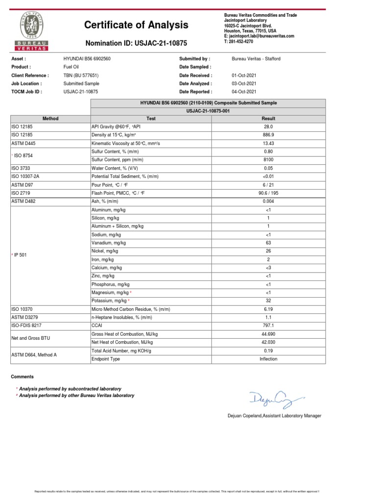 Analisis Crudo B56 | PDF | Combustion | Chemistry
