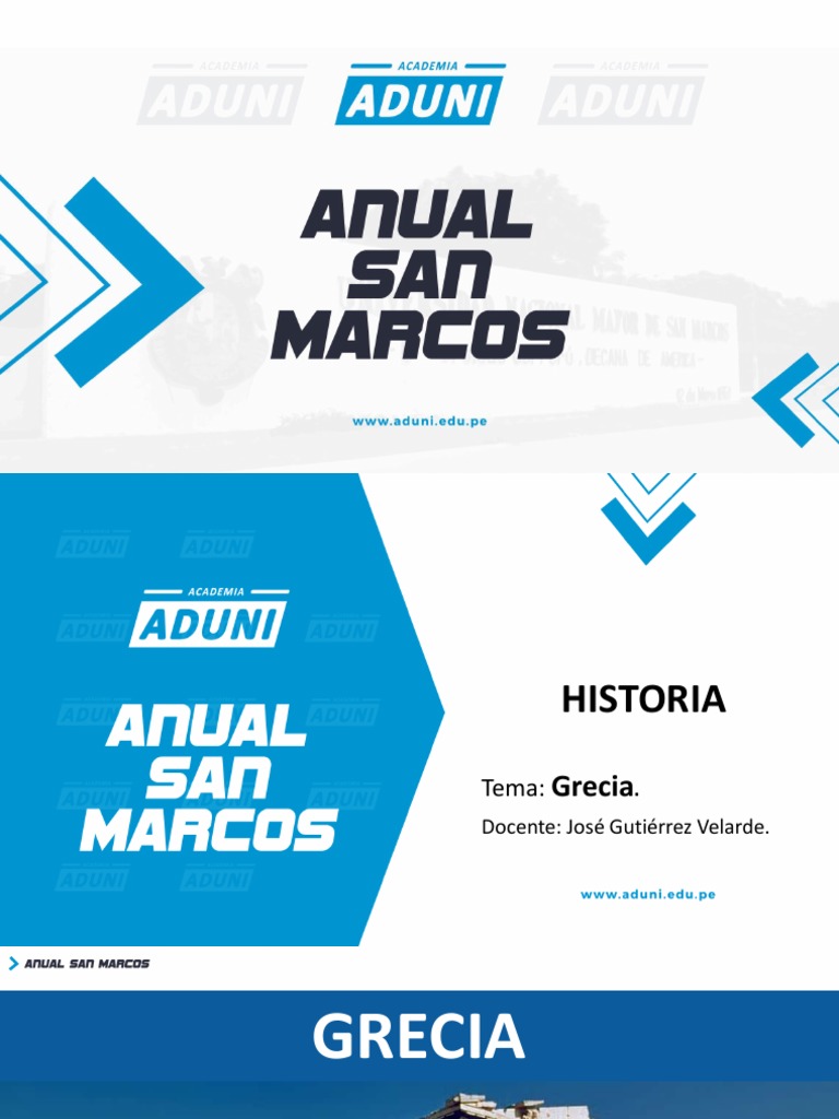 Anual San Marcos - Semana 6 - Historia | Descargar gratis PDF | Antigua Grecia | Esparta