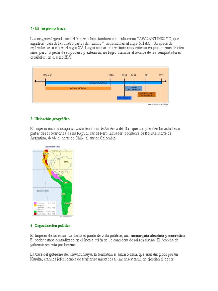 Incas | PDF | Imperio Inca | Andes