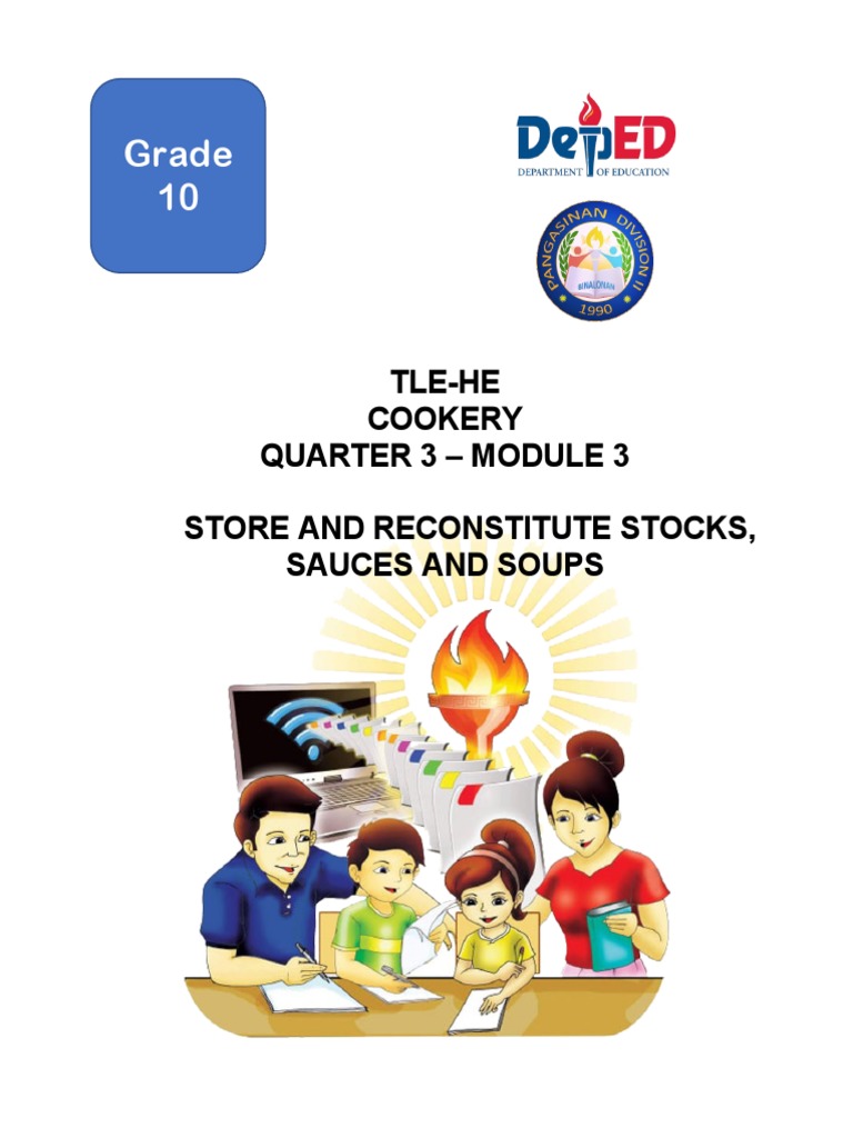 Q3 Module3 G10 COOKERY | PDF | Refrigerator | Soup