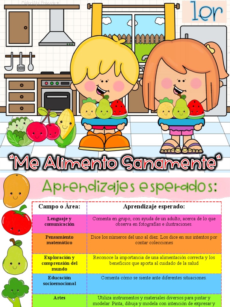 1ro - PLAN ALIMENTACIÓN | PDF