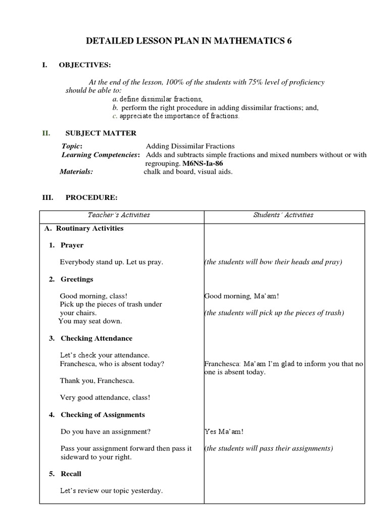 Adding Dissimilar Fraction | PDF | Multiplication | Cognitive Science